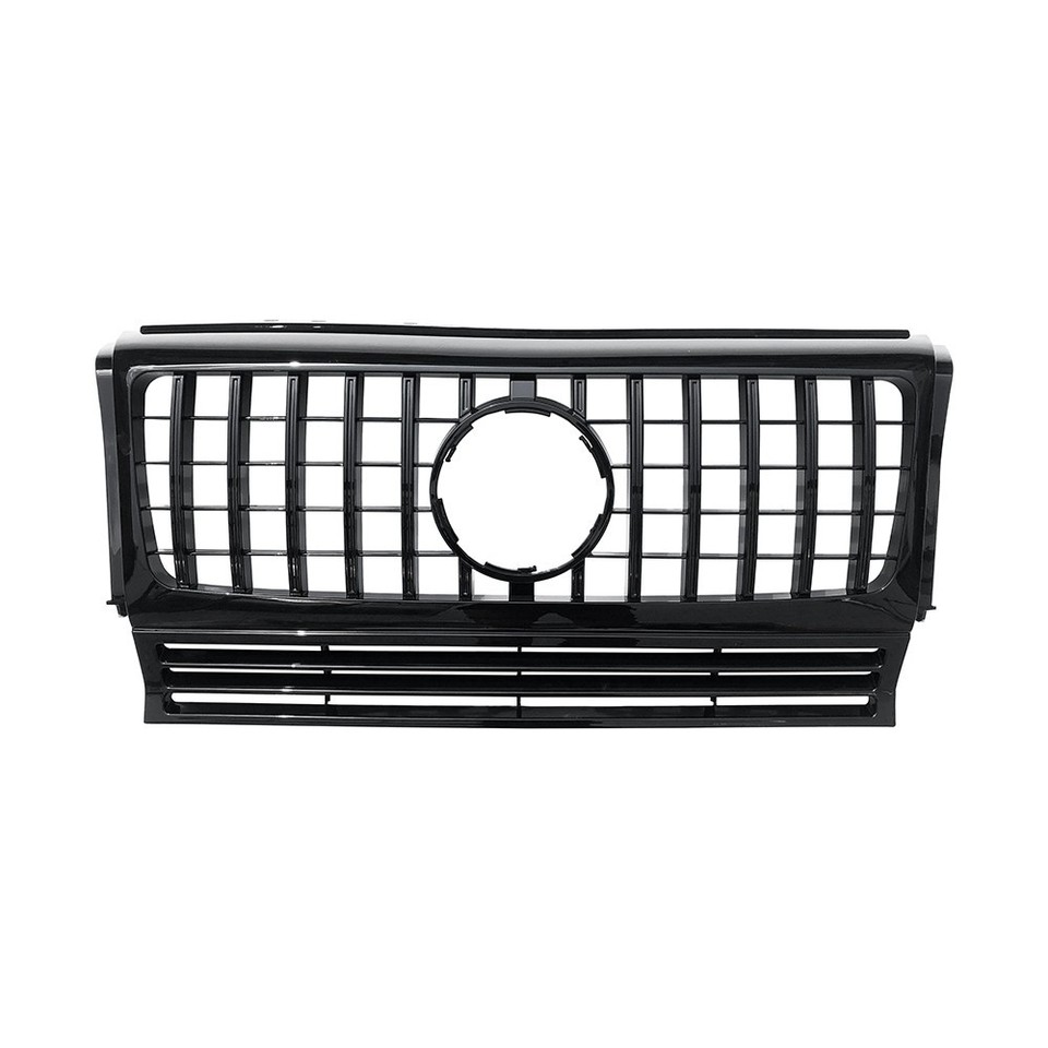 GLOSS BLACK FRONT GRILLE GRILL FOR MERCEDES G-CLASS G WAGON W463 1990 ...