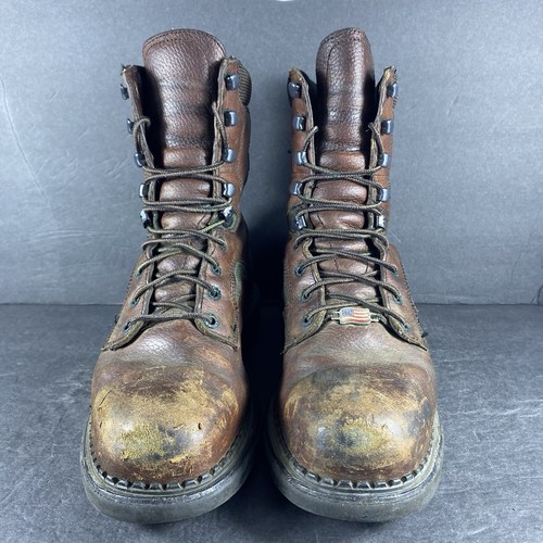 Red Wing Dyna-Force 2238 Mens Steel Toe Leather Work Boots Men’s - Sz 8 ...