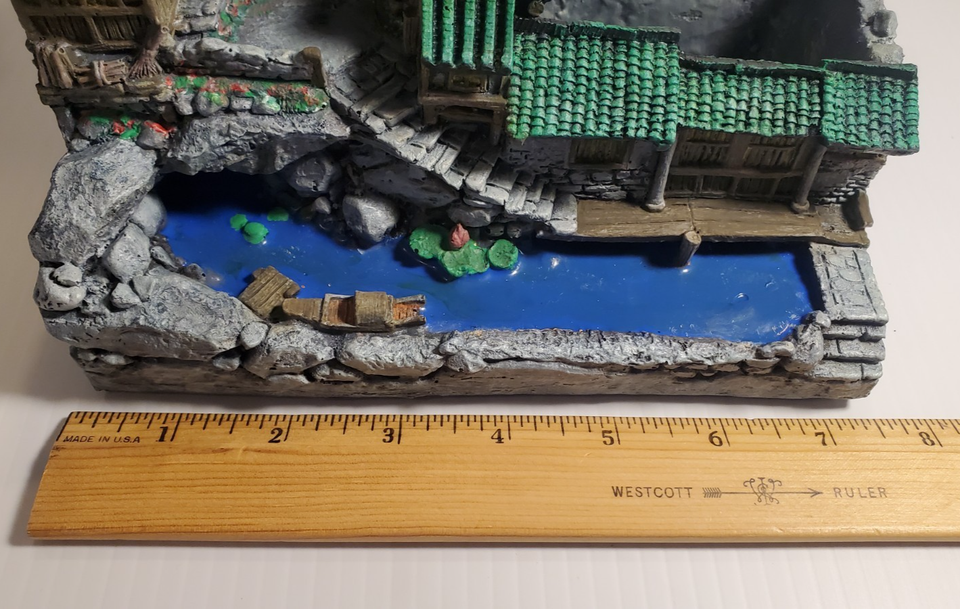 Bonsai Tree Pot Asian Japan Chinese Style House Succulent Plants Resin ...