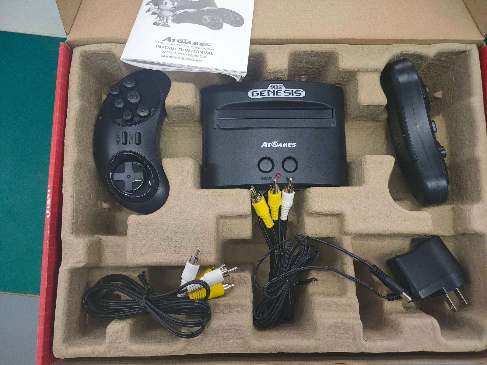 Sega Genesis Mini Console BUNDLE w/80 Built-In + 200 Games BRAND NEW ...