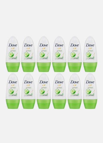 Dove Go Fresh Cucumber Green Tea Scent Antiperspirant Roll On, 50ml ...