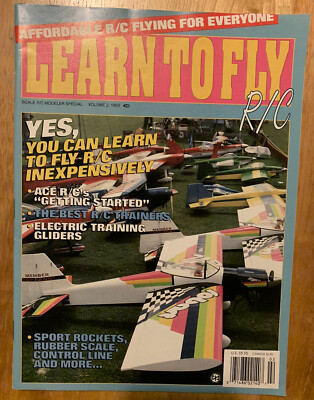 Scale RC Modeler Magazine Learn To Fly Special 2 1993 | eBay