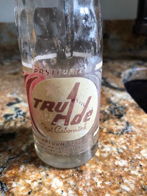 VINTAGE TRU ADE Soda Bottle | eBay