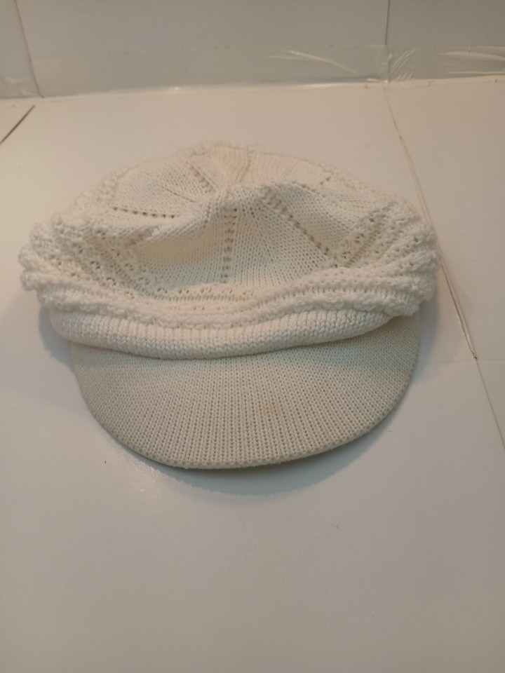Enterprise white knitted hat | eBay