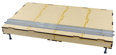 KATO N Gauge T-TRAK Module Board Kit Double 24-055 Model Railway ...