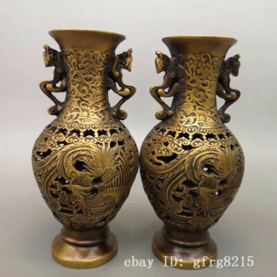 Vases - Openwork Carving