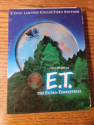 E.T The Extra-Terrestrial DVD Limited Collectors Edition - NEW / SEALED ...
