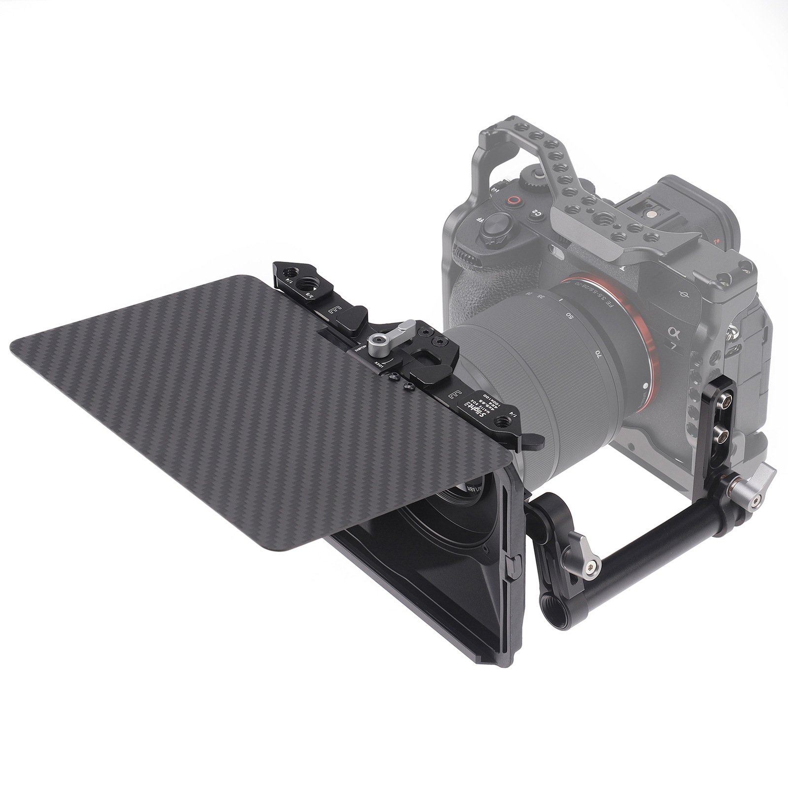 FOTGA Matte Box Lightweight with Flag 15mm Rod 4pcs Lens Q5B2 | eBay