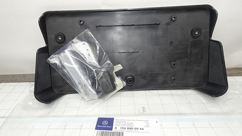 Mercedes Benz 156 880 09 44 License Plate Bracket Mount Holder Molding ...