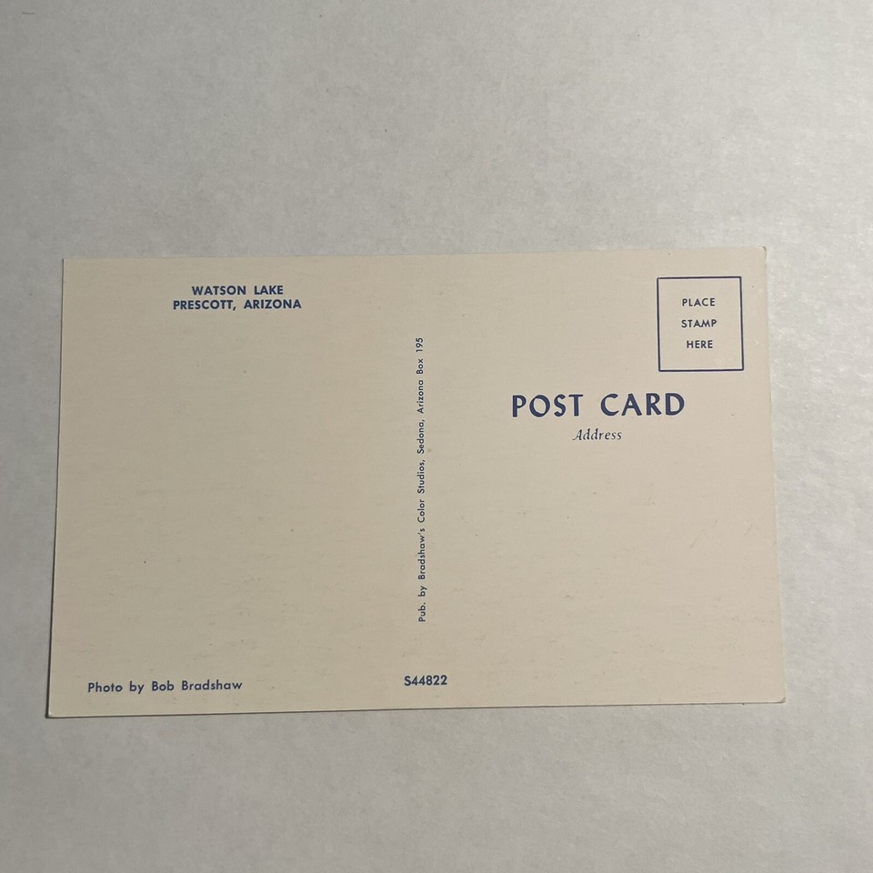 Watson Lake in Prescott Arizona Granite Dells Yavapai Postcard AZ | eBay