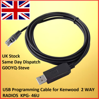 USB Programming Cable Kenwood 760/TK860, TK-760G/TK-860G, TK-762/TK-862 ...