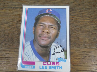 1982 Topps #452 Lee Smith Cubs Baseball Card MINT | eBay