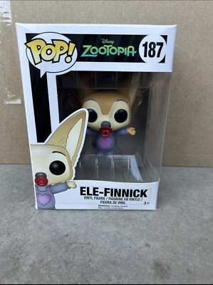 Funko POP! Disney Zootopia Ele-Finnick #187 Vinyl Figure | eBay