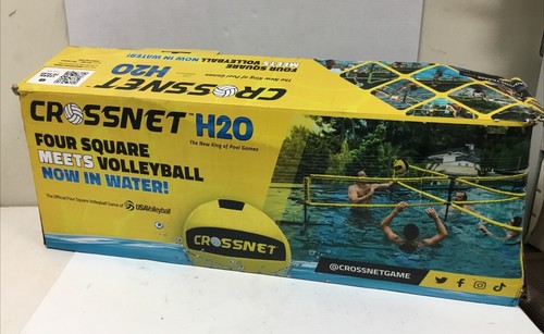 CrossNet H2O4-Square Volleyball Pool Game Set Family Fun 51497185855| eBay