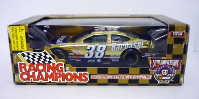 Racing Champions Elton Sawyer #38 NASCAR Barbasol 1:24 Gold Die-Cast ...