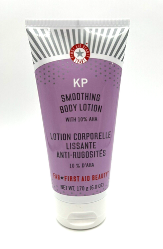 FAB FIRST AID BEAUTY KP SMOOTHING BODY LOTION Full Size 6 OZ Factory ...