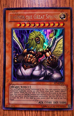 Yu-Gi-Oh! Holo EP1-EN001 "Theinen the Great Sphinx" EX-NMint | eBay