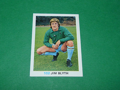 102 JIM BLYTH COVENTRY FKS SOCCER STARS 1977-78 ENGLAND AGEDUCATIFS ...