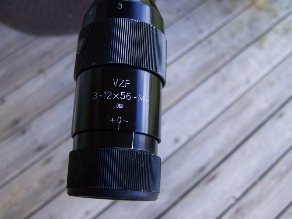 Zeiss Jena VZF 3-12x56mm Rifle Scope ~Gloss~ | eBay