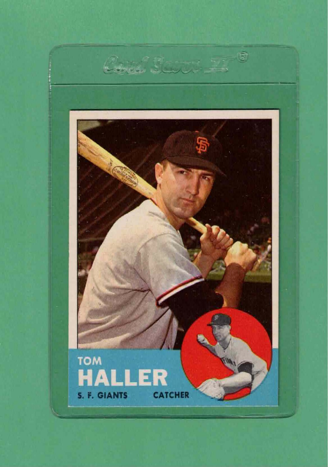 1963 Topps S.F. Giants Tom Haller # 85 NM-MT Tough Card !!! | eBay