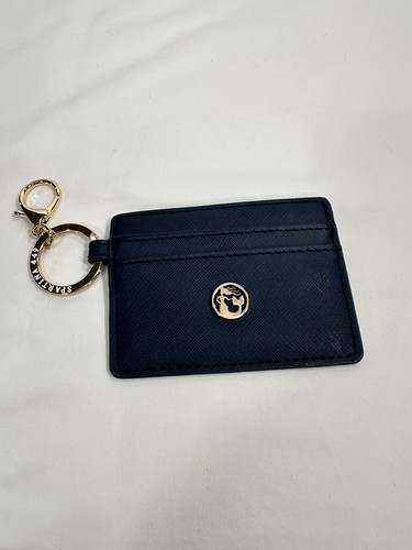 Spartina 449 Navy Key Chain Card Holder 4 x 3 EUC | eBay