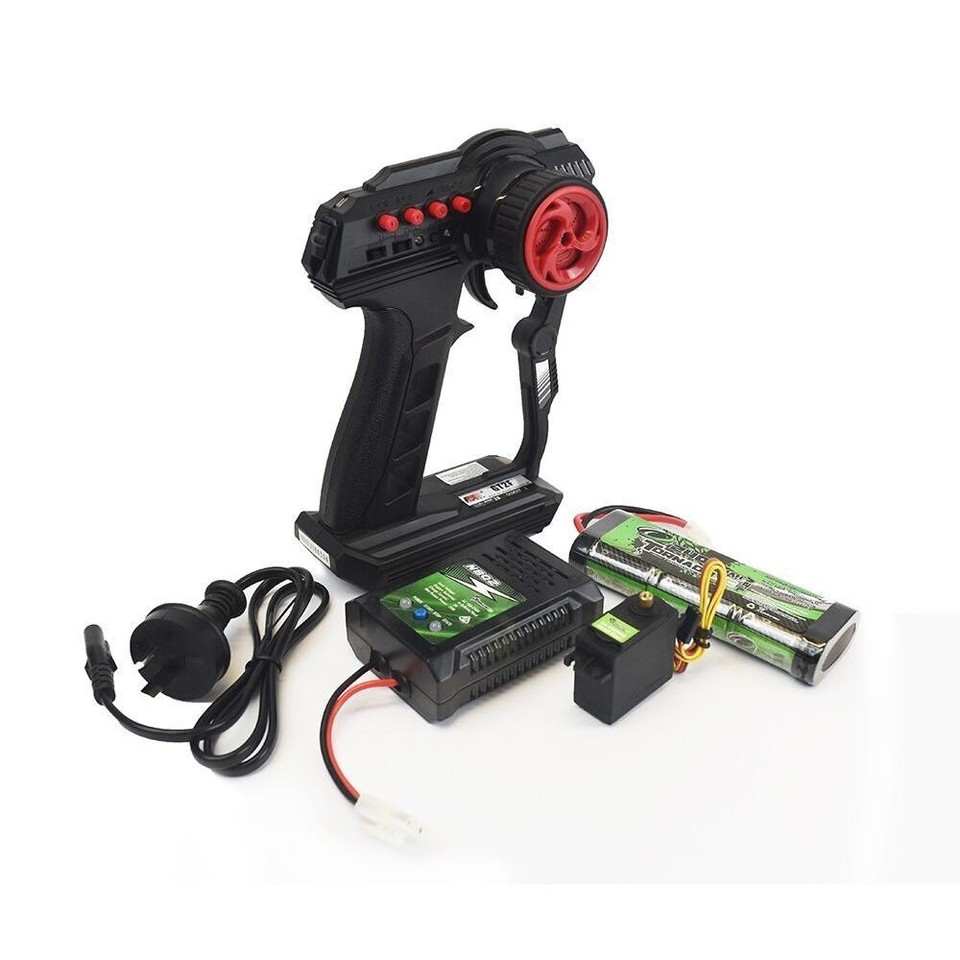 Electric RC Beginner 2.0 Bundle TX RX ESC Servo 1x 3000mAh NiMH Battery ...