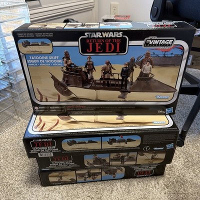 Star Wars The Vintage Collection Jabba's Tatooine Skiff Vehicle NEW ...