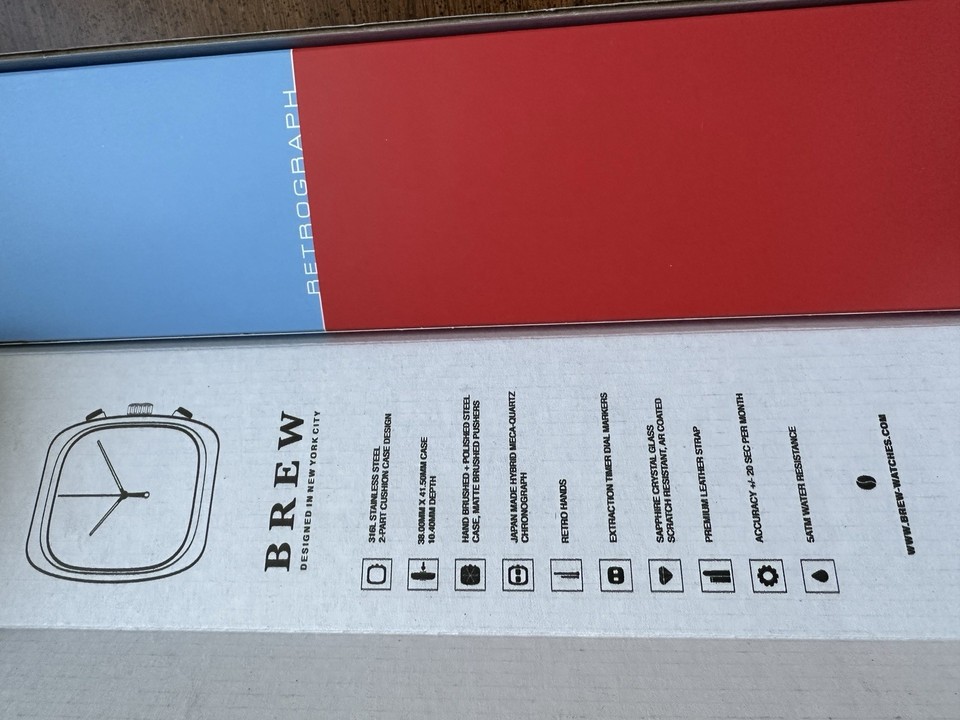 Brew Retrograph Technicolor Watch | eBay