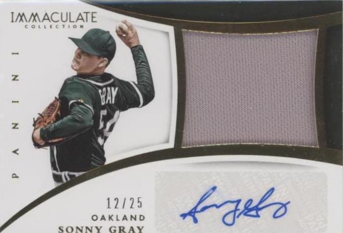 2015 Panini Immaculate Collection - Immaculate Auto Jumbo Material ...