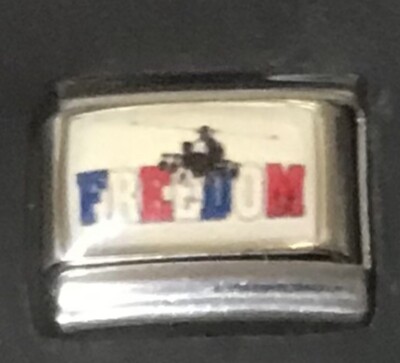 Freedom Wholesale Italian Charm Enamel 9mm Link K37 | eBay