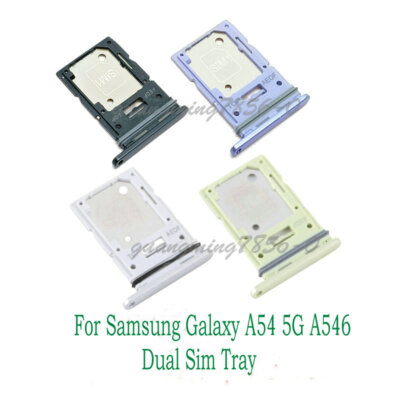 Für Samsung Galaxy A54 5G A546 New Dual SIM Card Tray Holder SD Slot ...