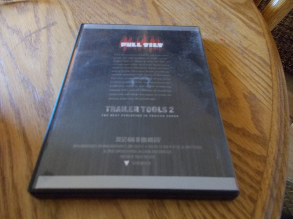 FULL TILT DVD TRAILER TOOLS 2 THE NEXT EVOLUTION IN TRAILER SOUND | eBay