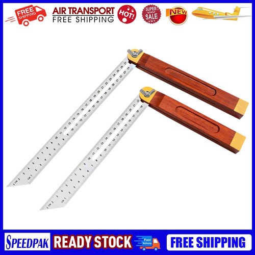 Angle Rulers Gauges Sliding T-Bevel Measuring Tools Rotatable Engineer ...