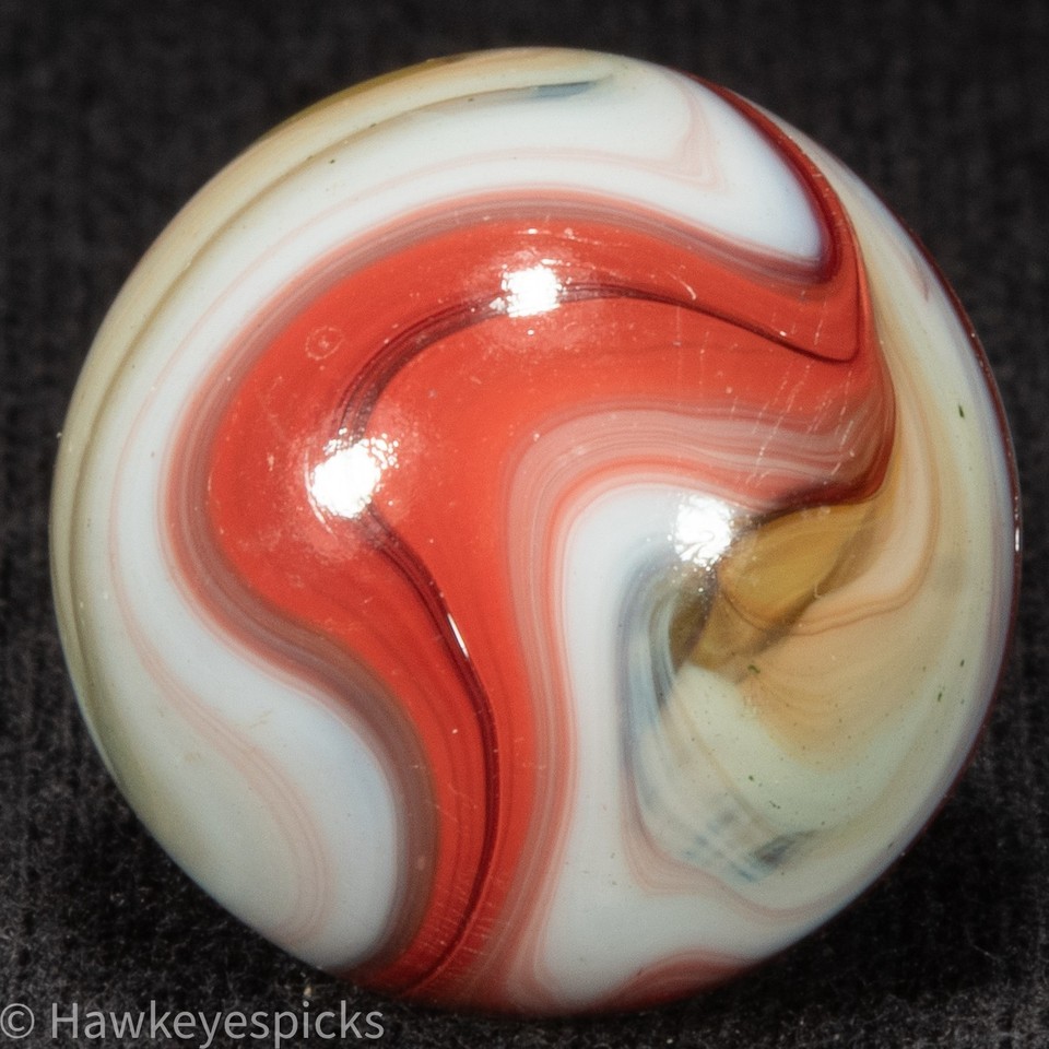 D.A.S. TWISTER Swirl Marble 23/32" Mint-asmd Hawkeyespicks sg | eBay