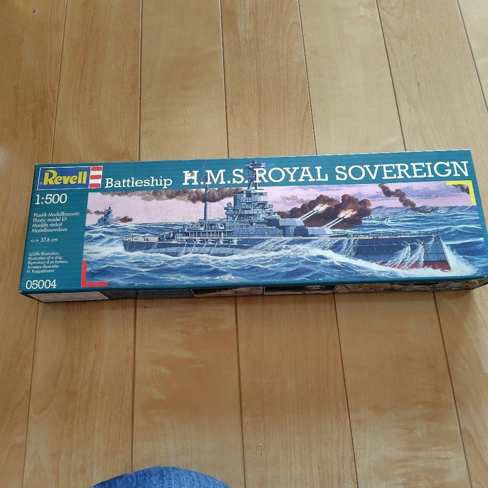 Revell H.M.S. ROYAL Sovereign 1:500 #2948cc | eBay