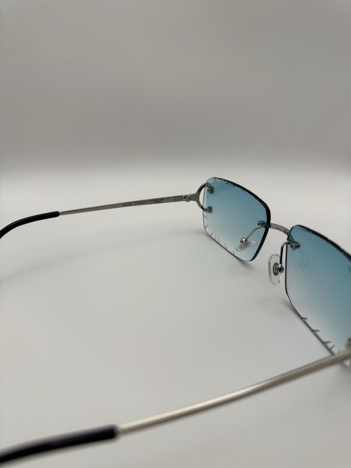 Cartier Big C Diamond Cut Green Frameless Lens Ct00920 | eBay