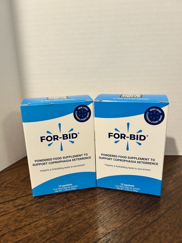 Forbid For Dogs 2 Boxes New One Box Missing 2 Packets 22 Total Packets ...