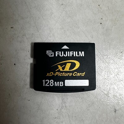 Fujifilm Black Compact 128 MB xD-Picture Memory Card For Digital ...