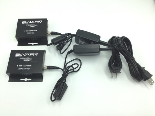 Binary B-320-1CAT-HDIR HDMI Balun Transmitter & Receiver Kit i779 | eBay