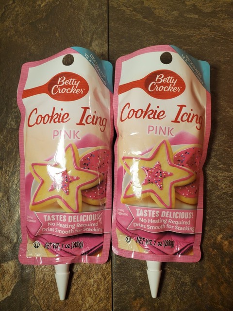 Betty Crocker Pink Decorating Cookie Icing 7 Oz for sale online | eBay