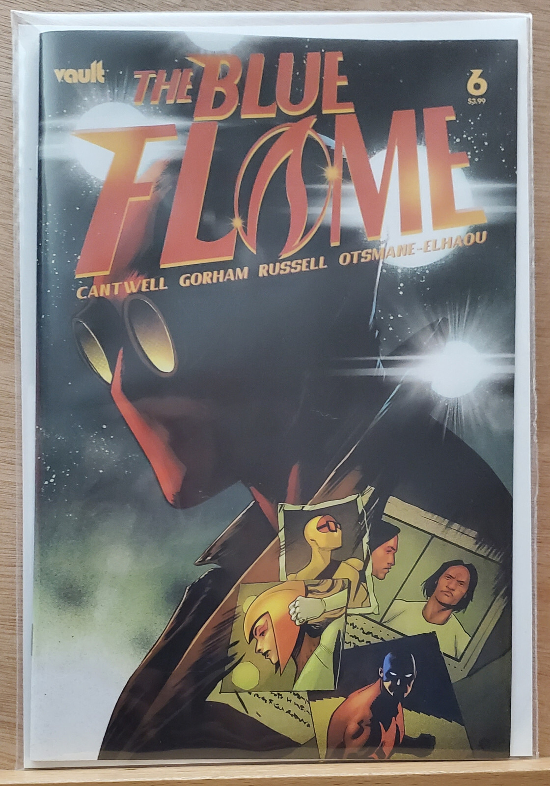 Blue Flame #6 (2021/Vault Comics) Cover A by Adam Gorham | eBay