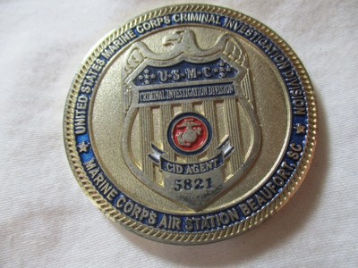Marine Corps Criminal Investigation Division MCAS Beaufort SC Challenge ...