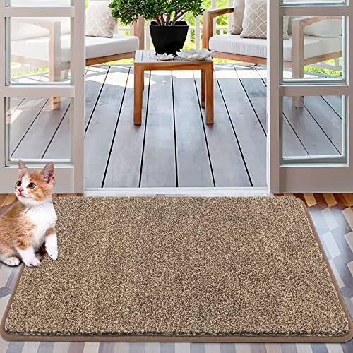 Indoor Outdoor Doormat 32"x48" Soft Absorbent Inside Door Mat Front ...