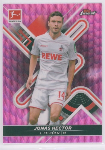 JONAS HECTOR 2021-22 TOPPS FINEST PINK WAVE REFRACTOR #130/300 | eBay