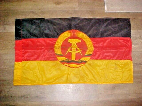 Genuine Vintage Used 1970s East Germany DDR Flag About 20"x36" The REAL ...