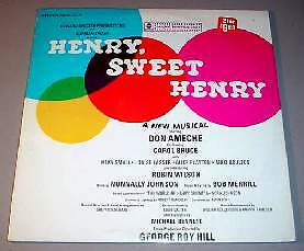 HENRY SWEET HENRY SEALED LP - ORIGINAL CAST Bob Merrill | eBay