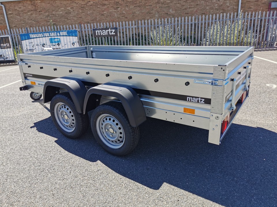 New Car Trailer 263 x 125cm Twin Axle 750kg 8.8 x 4.2FT | eBay UK
