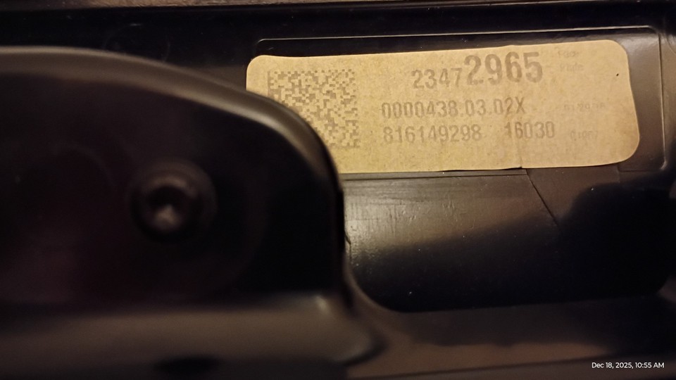 2015-2016 CHEVROLET SILVERADO 1500 2500 Radio Panel W/8" INCH SCREEN ...