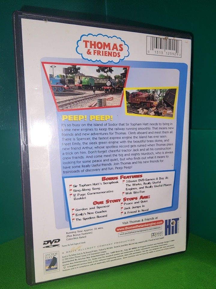 NO INSERT - Thomas & Friends: New Friends for Thomas (DVD, 2004 ...