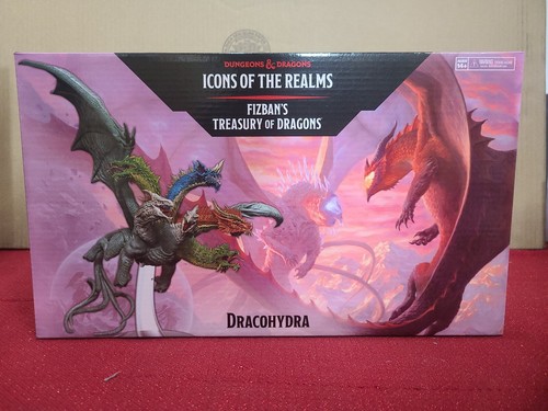 Dracohydra Premium Figure Fizban's Treasury of Dragons D&D Icons New ...